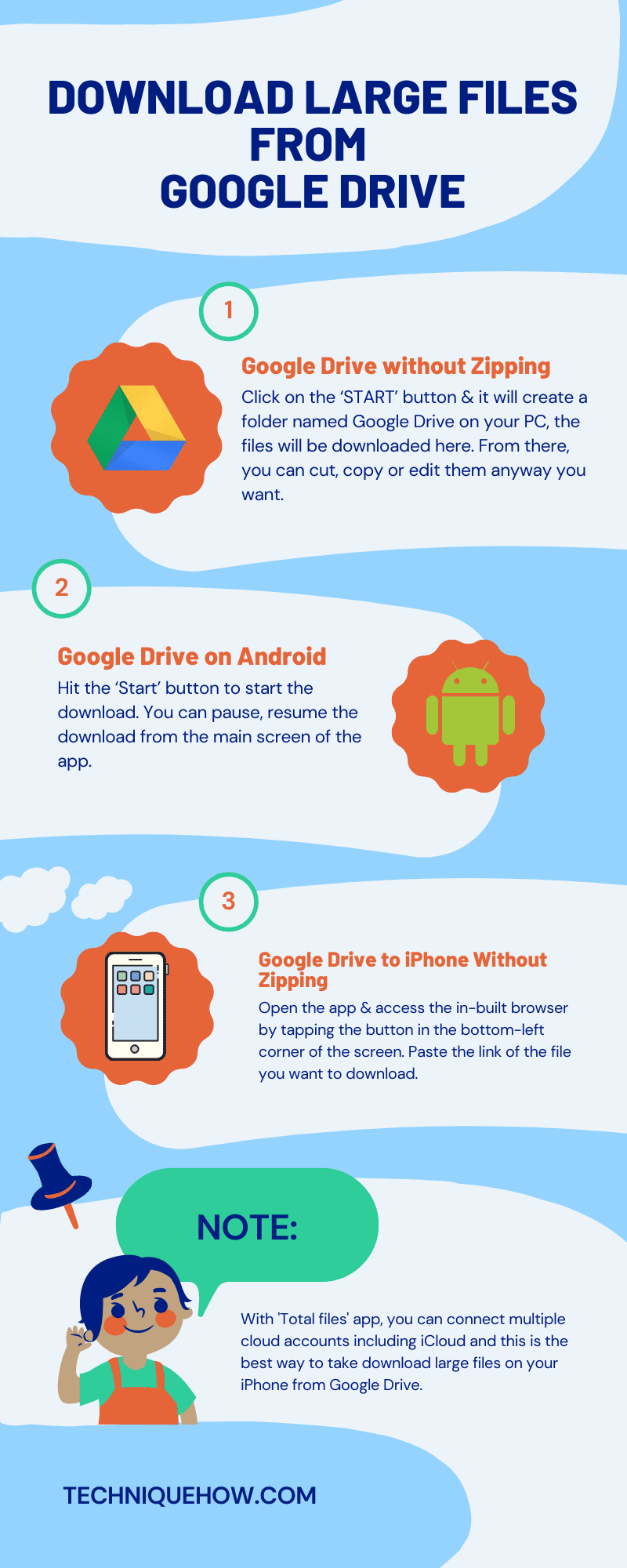 Download Large Files From Google Drive Without Zipping TechniqueHow