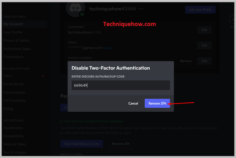 How To Remove 2FA On Discord Without Authenticator Code TechniqueHow how-to-remove-2fa-on-discord-without-authenticator-code-techniquehow